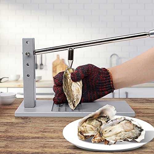 AUTOENERGY Oyster Shucker Tool Set, Oyster Clam Opener Machine, Oyster Sheller Practical Tool for Hotel Buffets and Homes and Gift