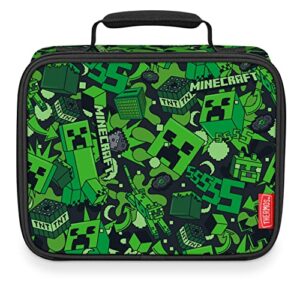 thermos kids soft lunch box, minecraft