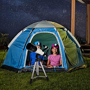 Telescope, 70mm Aperture 400mm AZ Mount Astronomical Refracting Telescope for Adults Kids Beginners - Travel Telescope with Backpack, 2X Barlow Lens, Phone Adapter