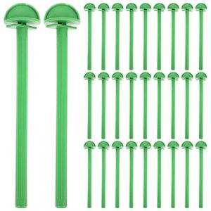 popetpop small bird toys 50pcs bird perch bird stand toy plastic perch platform paw grinding stick bird cage accessories for cockatiels lovebirds small parakeets parrotlets bird toy