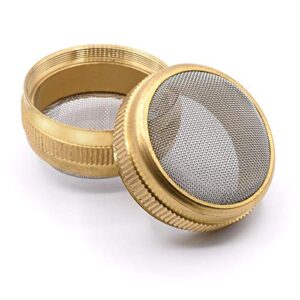 micro-mark tight mesh heavy duty brass parts cleaning basket