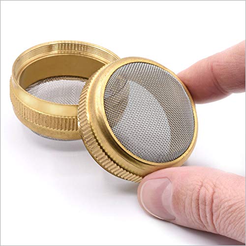 Micro-Mark Tight Mesh Heavy Duty Brass Parts Cleaning Basket