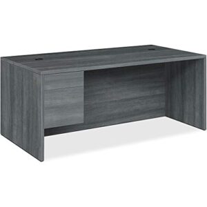 hon 10586lls1 desk, sterling ash