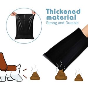 Toplive Dog Waste Bags, Poop Bags for Dog , Extra Thick Strong Leak-Proof Doggy Bags 16 Rolls (240 Bags), Black