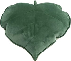 3d leaves household sofa pillow decoration(green)