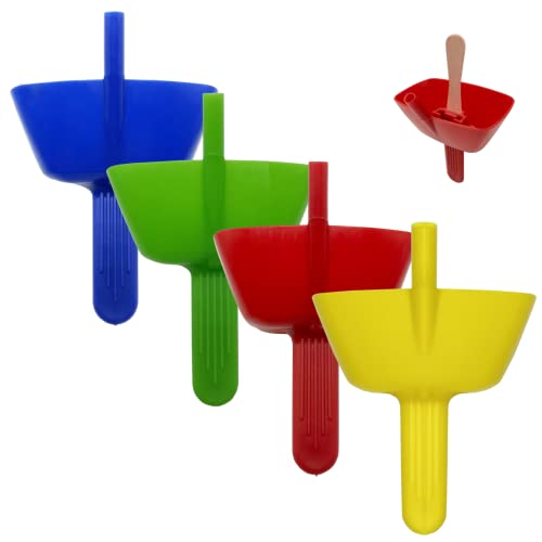 Drip Free Popsicle Holder,Set of 4 Reusable Popcical Holder,Mess Free Frozen Treats Holder with Straw Popsicle Holder for Kids