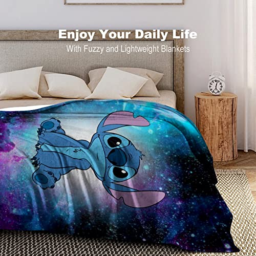 Anime Blanket Ultra Soft Flannel Throw Blanket Comfortable and Warm Blanket for Kids and Adults All Season 50"x40"