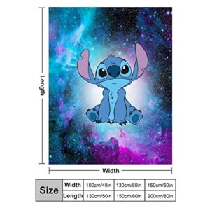 Anime Blanket Ultra Soft Flannel Throw Blanket Comfortable and Warm Blanket for Kids and Adults All Season 50"x40"