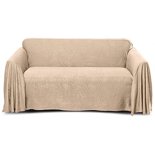 Stylemaster Alexandria Furniture Throw, Love SEAT, Beige