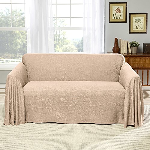 Stylemaster Alexandria Furniture Throw, Love SEAT, Beige