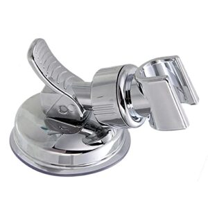 ZHUHW Bathroom Adjustable Shower Head Holder Rack Bracket Suction Cup Shower Holder Wall Mounted Shower Holder Bathroom Accessory