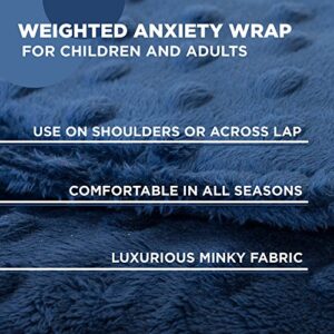 Weighted Neck and Shoulder Wrap (Navy)