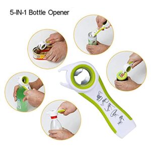 Jar Opener, Bottle Opener, Multi Kitchen Tool for Jelly Jars, Ketchup Bottle, Wine, Beer and other, Rubber Jar Opener Easy to Use (2 Pack)…