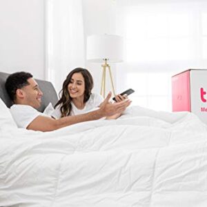 Mattress by tulo, Pick your Comfort Level, Medium King Size 10 Inch Bed in a Box, Great for Sleep and Balance Between Soft and Firm