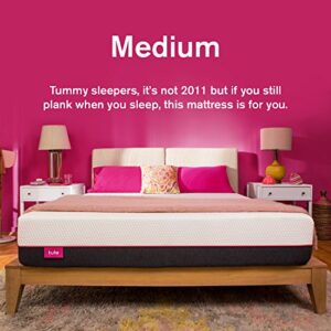 Mattress by tulo, Pick your Comfort Level, Medium King Size 10 Inch Bed in a Box, Great for Sleep and Balance Between Soft and Firm