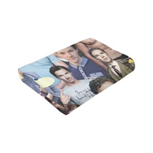 Blanket Benedict Cumberbatch Soft and Comfortable Warm Fleece Blanket for Sofa,Office Bed car Camp Couch Cozy Plush Throw Blankets Beach Blankets