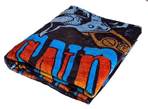 Calhoun Guns N Roses Appetite for Destruction Plush Throw Blanket (50" by 60")