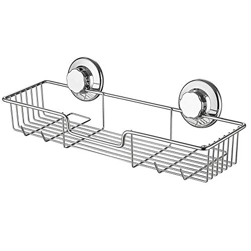 iPEGTOP Suction Cup shower caddy and Double Hooks