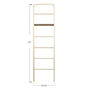 Main + Mesa Wood Blanket Ladder