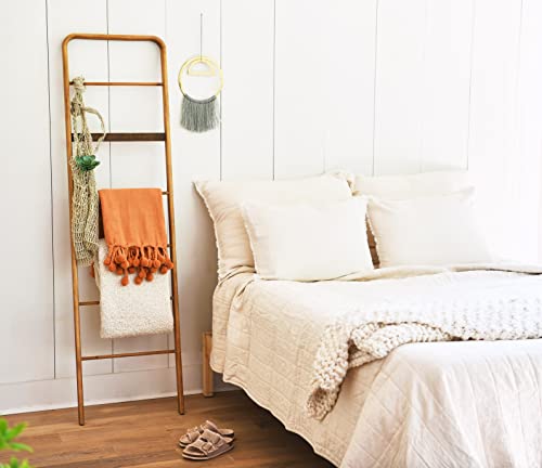 Main + Mesa Wood Blanket Ladder