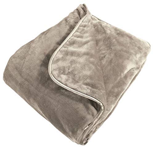 Brookstone World’s Softest Weighted Blanket (12 Pound) with Machine Washable Ultra-Soft Nap Fabric Cover