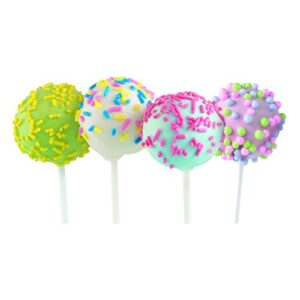 Sweet Creations 100 Count Reusable Plastic Cake Pop Sticks