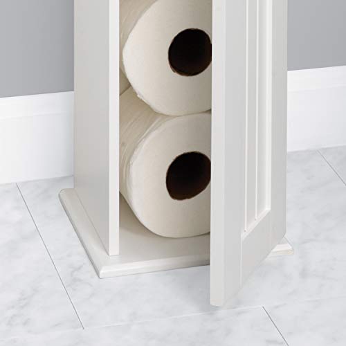 Zenna Home E9153WW Bathroom Storage, 4 Rolls, White