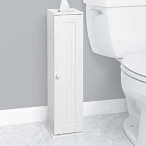 Zenna Home E9153WW Bathroom Storage, 4 Rolls, White