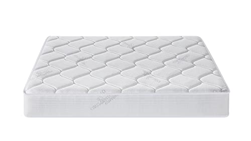 Full Size Mattress - 10 Inch Cool Memory Foam & Spring Hybrid Mattress with Breathable Cover - Comfort Tight Top - Rolled in a Box - Oliver & Smith