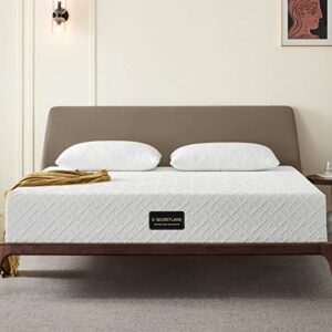 Queen Mattresses,S SECRETLAND Upgrade 12 Inch Gel Memory Foam Mattress in a Box,Comfortable and Breathable Mattress for Sleep Relief,Ultimate Motion Isolation,Fiberglass Free