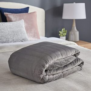 tempur-pedic weighted blanket, 20 lbs, gray