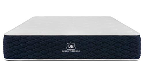 Brooklyn Signature 11" Hybrid Mattress with Patented TitanFlex Pressure Relieving Foam, King Firm