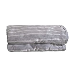 INGEROOM Cooling Blanket for Night Sweats Decorative - Stay Cool and Comfortable All Night Long, Cooling Blankets for Hot Sleepers,Lightweight Sofa Throw Blanket Grey Queen（90''x90''）