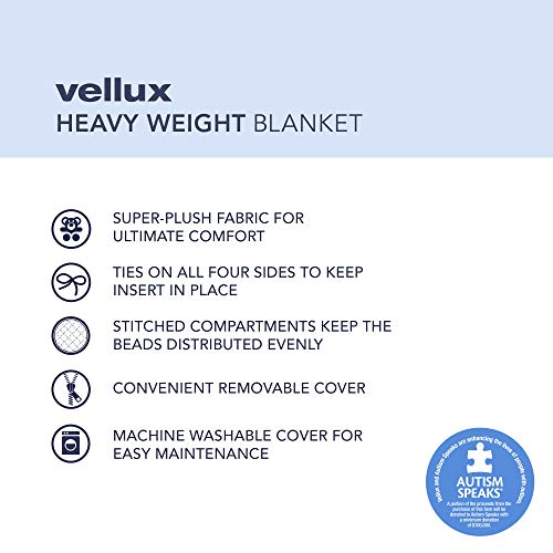 Vellux The Heavy Weight 15 Pound Weighted Camel Blanket