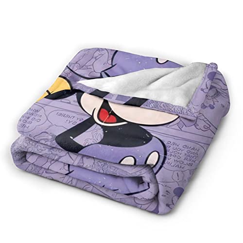 DUTACK Cute cartooon Mic Mouse Flannel Bed Blanket,Lightweight Cozy Plush Throw Blanket, 50"x40" Blanket for Bedroom Living Rooms and Sofa Couch-Blanket4