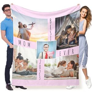 zivodoon mothers day blanket gifts, personalized mothers day best gifts, birthday gifts for women, mothers day best gifts from daughter, mothers day personalized gifts for mom, custom blanket