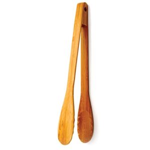 norpro bamboo tong, 12"