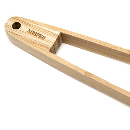 Norpro Bamboo Tong, 12"