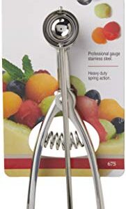 Norpro Stainless Steel Scoop, 25MM (.5 Tablespoon)