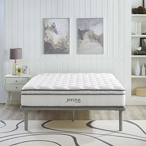 Pemberly Row 10'' H x 60'' W Queen Innerspring Fabric Mattress