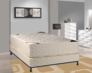 spinal solution 14-inch firm double sided tight top innerspring fully assembled mattress, good for the back, king