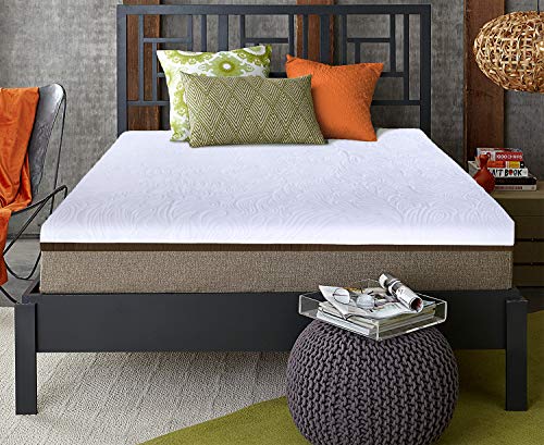 Live and Sleep Ultra 10 Inch Gel Memory Foam Mattress in A Box - Medium Balanced, Cool Bed in A Box, Certipur Certified - Advanced Body Support - RV Short Queen Size