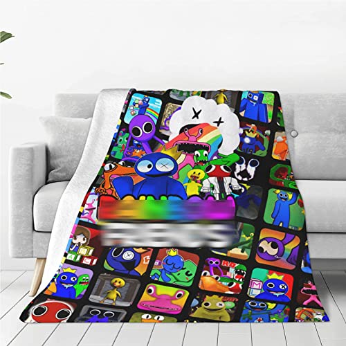 Game Blanket Soft Warm Cartoon Blanket Couch Throw Blankets Bed Blanket for Adults and Kids 4-50"×40"