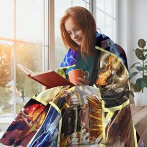 Blanket Soft Weighted Throw Blankets Decorative Bed Blanket for Sofa Couch Chair Bed Cover, Warm Cozy for Bedroom Sofa Travel Camping S 50"x40"