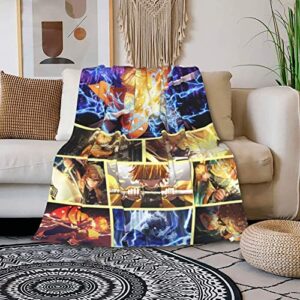 Blanket Soft Weighted Throw Blankets Decorative Bed Blanket for Sofa Couch Chair Bed Cover, Warm Cozy for Bedroom Sofa Travel Camping S 50"x40"