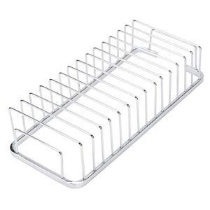 TOPINCN Bathroom Shelf Wall Mounted Stainless Steel Shower Caddy Shampoo Conditioner Holder Storage Basket Organizer Kitchen(#1)