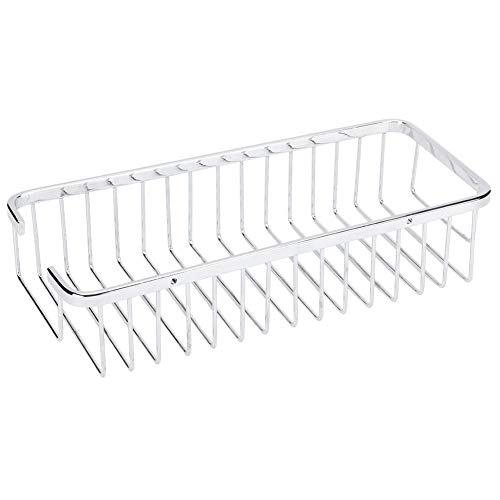 TOPINCN Bathroom Shelf Wall Mounted Stainless Steel Shower Caddy Shampoo Conditioner Holder Storage Basket Organizer Kitchen(#1)