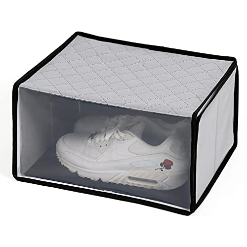 Astro Storage Case Gray Non-woven Fabric for Shoes Activated Carbon Deodorant Shoe Box Shoe Storage Cardboard 171-64