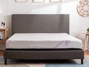 tulo by mattress firm | 6 inch memory foam lavender mattress | pain-reducing pressure relief | twin size