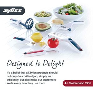 Zyliss Slice & Peel Mango Tool - Mango Slicer, Peeler and Pit Remover Tool - Mango Cutter with Stainless Steel Microblades - Dishwasher-Safe Kitchen Tool & Gadget